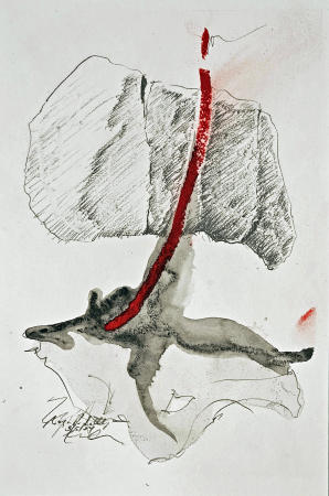 Red Line Drawings | ROGER HALLIGAN - SCULPTURE